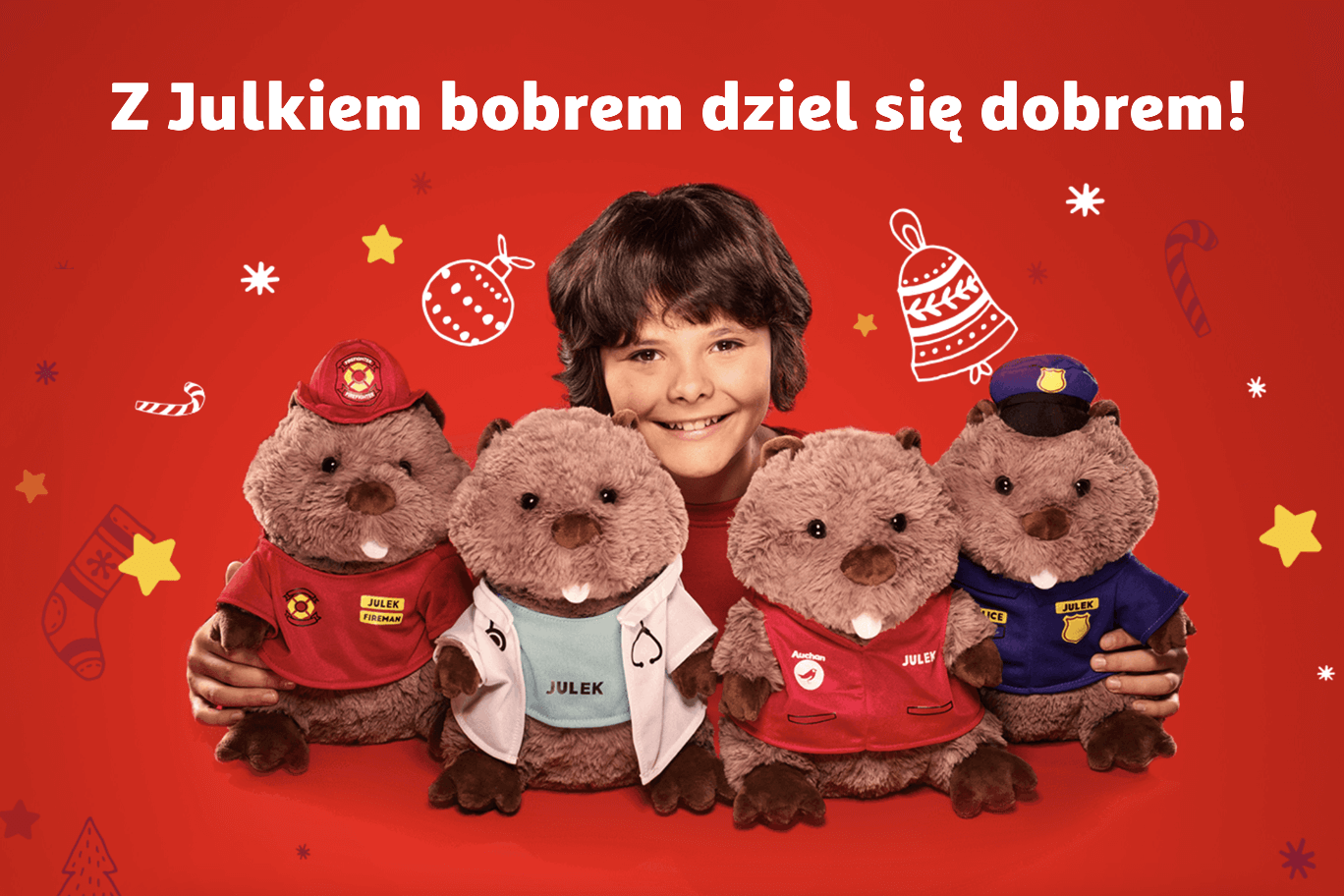 Kup bobra Julka w Auchan i podziel się dobrem - Gazetki-promocyjne.pl
