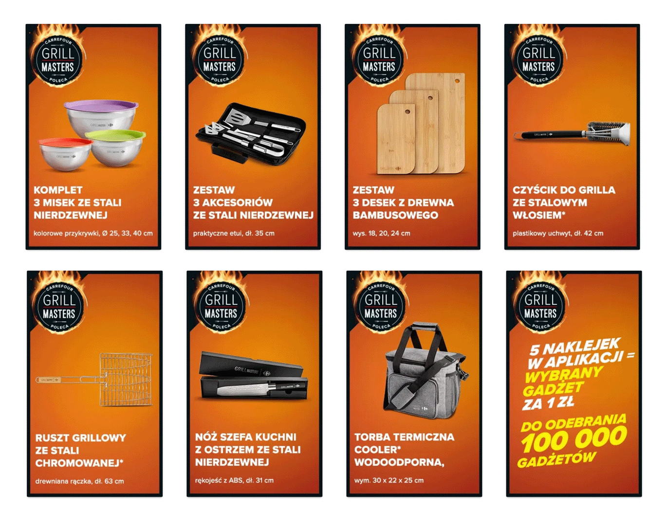 Akcesoria do grilla za zakupy w Carrefourze - Gazetki-promocyjne.pl