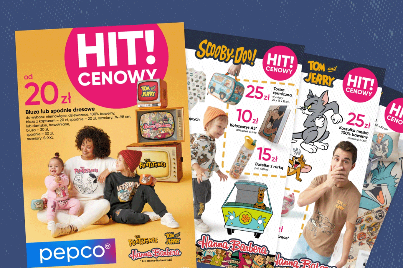 Nowa oferta Pepco: Tom i Jerry, Scooby-Doo i inni - Gazetki-promocyjne.pl